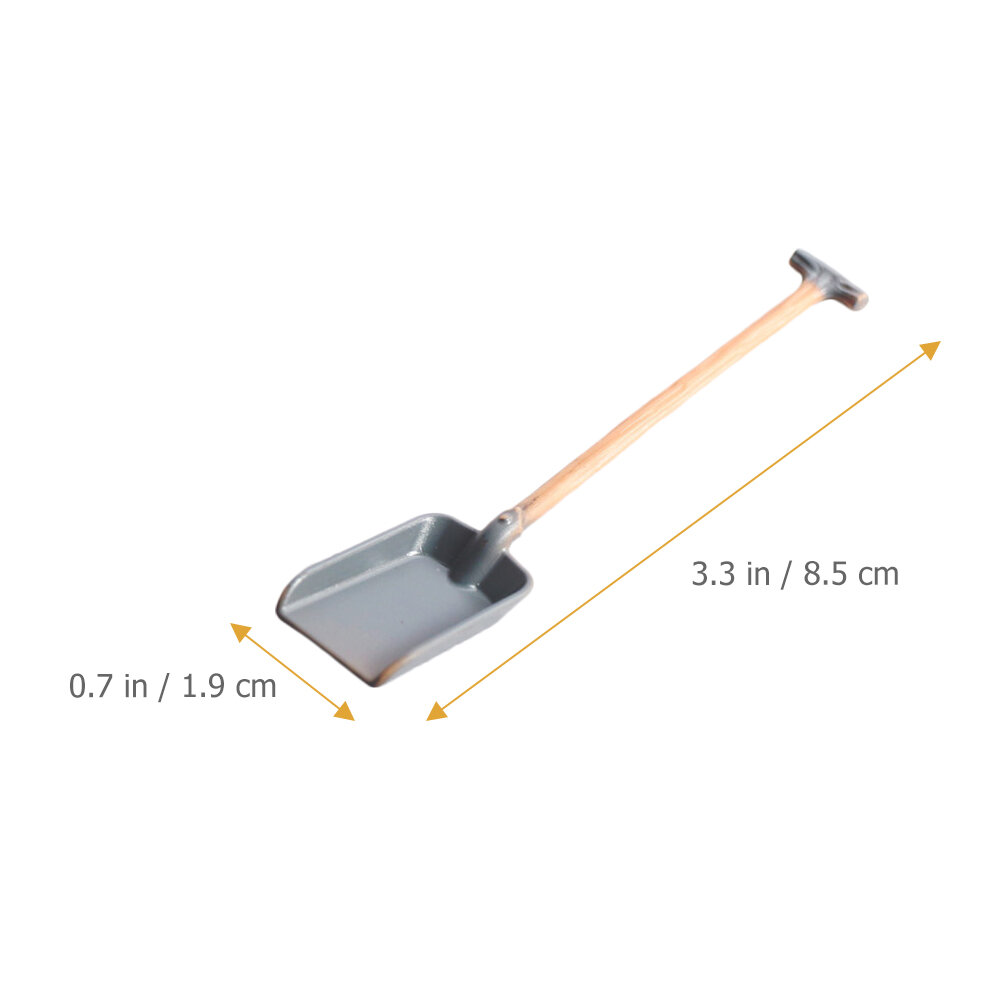 4 Пcs Игрушечные Инструменты Для Сада В Миниатюрном Домике Размер 8 5x1 9cm