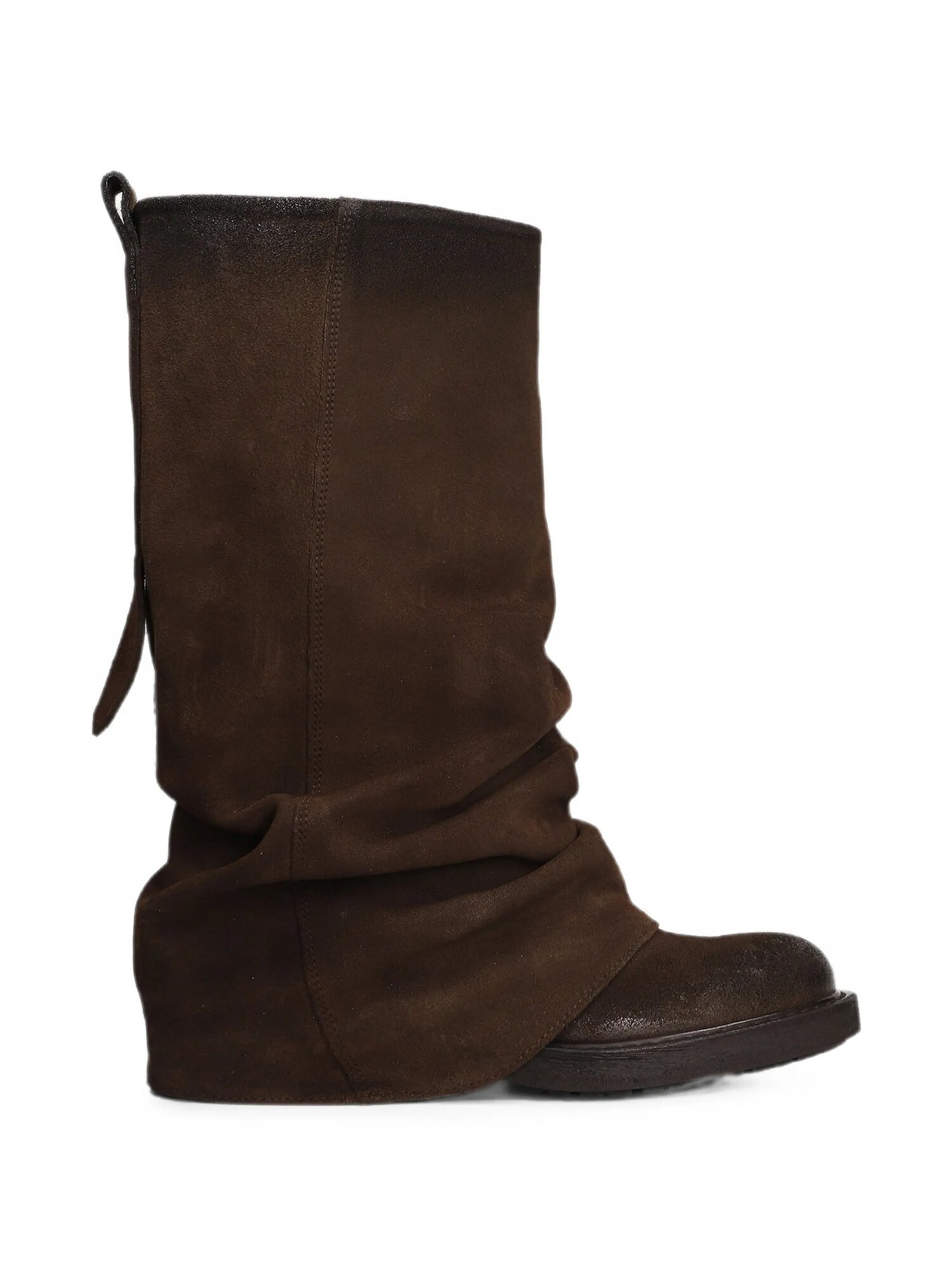 Ботинки Slouchy-effect distressed-finish boots