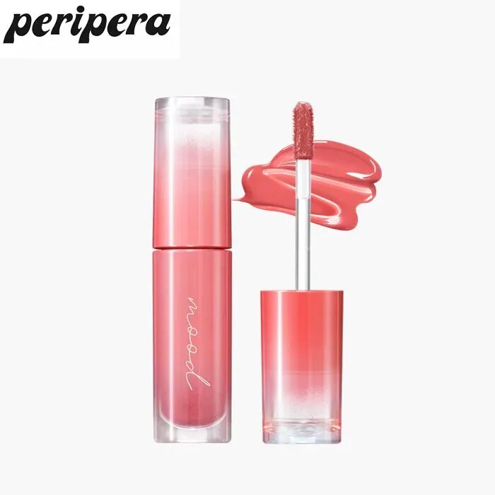 PERIPERA Тинт для губ Ink Mood Glowy Tint ( 03 Rose in Mind ) помада для губ, Уход за губами, Корейская косметика