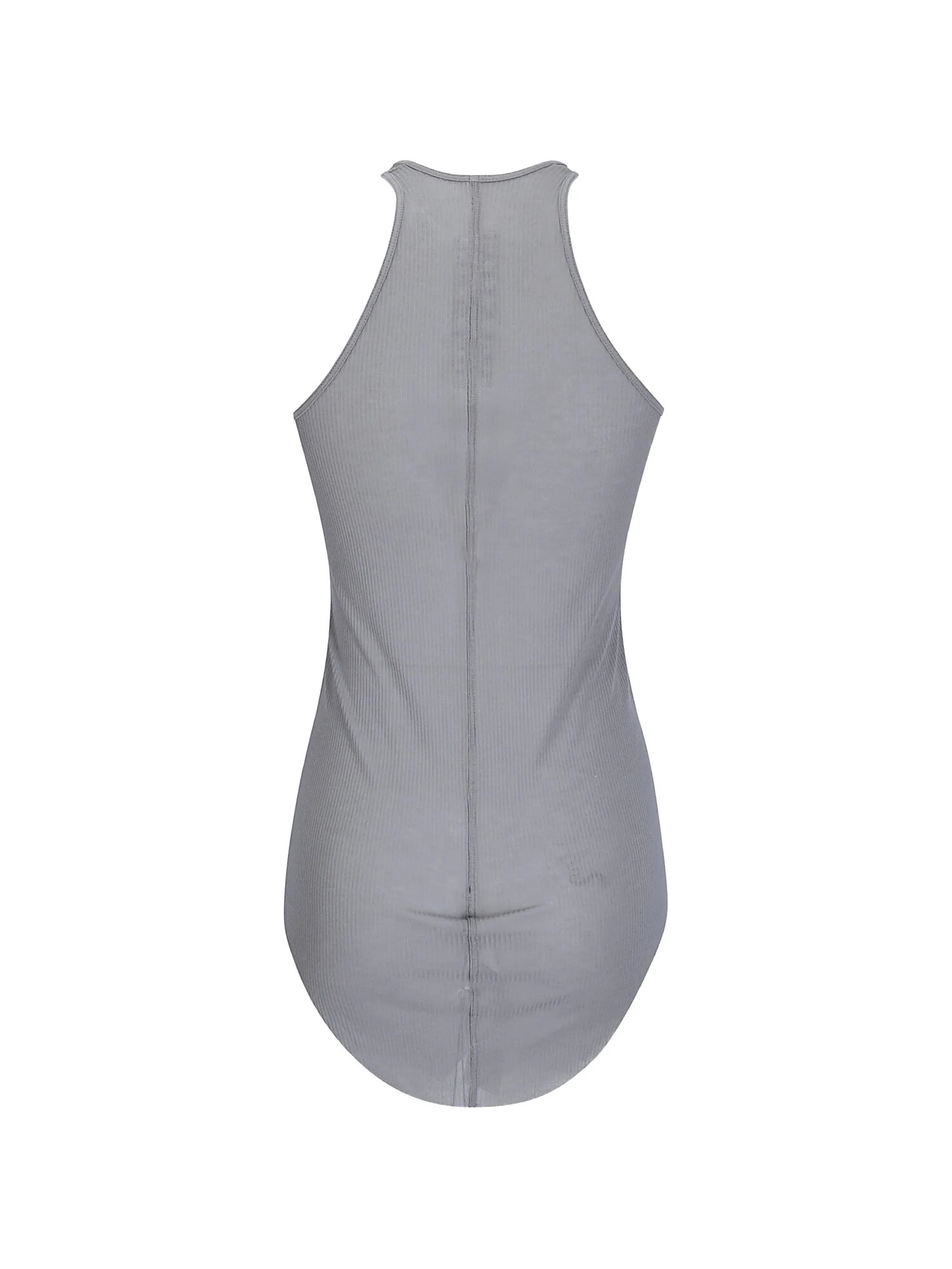 Топ Rick Owens Basic ribbed-knit tank top, размер 40 — фото 1