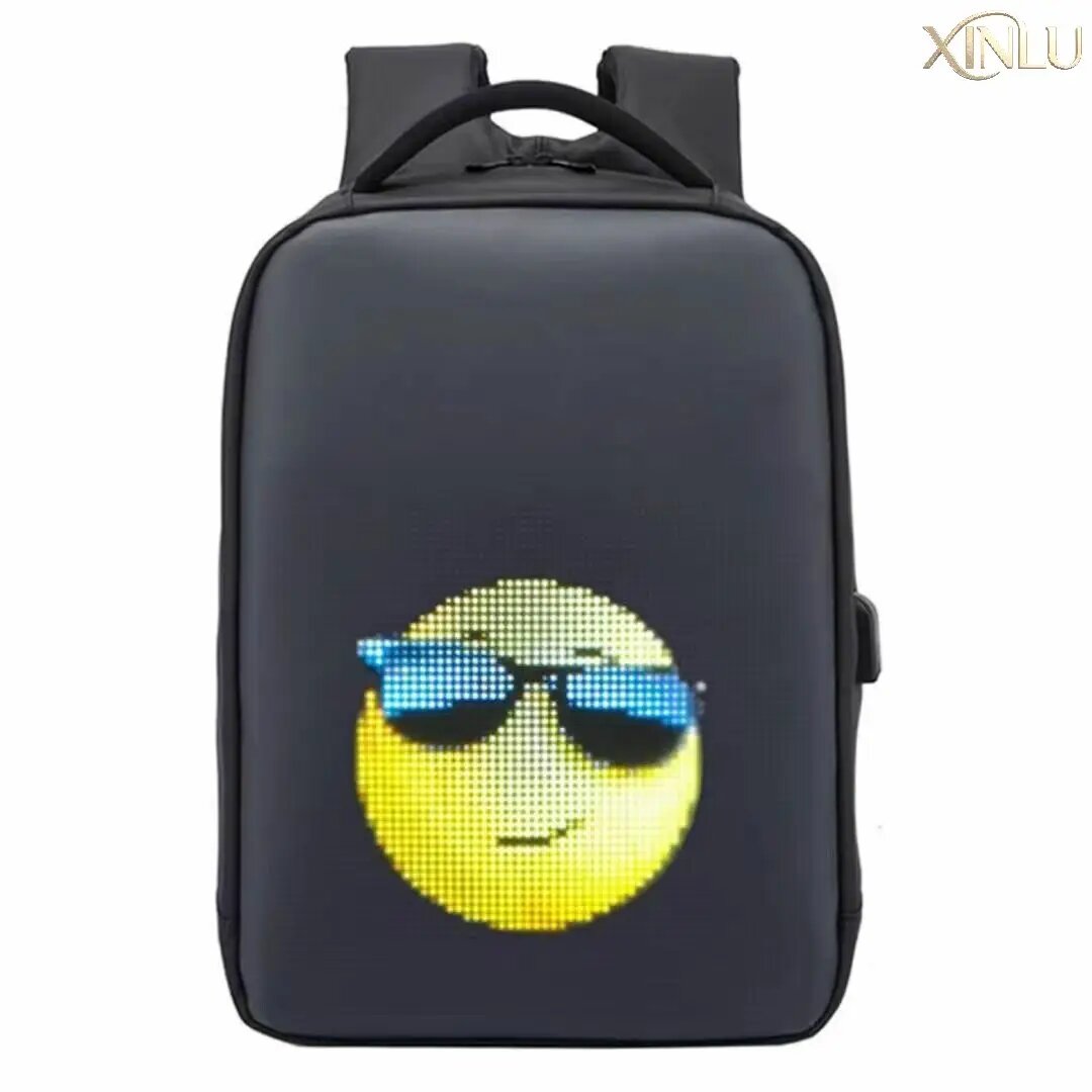 Рюкзак с LED-дисплеем PIXEL PLUS - BLACK MOON (черный) обновленная модель1456415871