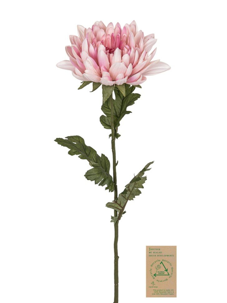 Fiebiger Floristik 220043-404 Цветок декоративный "Хризантема", 68 см