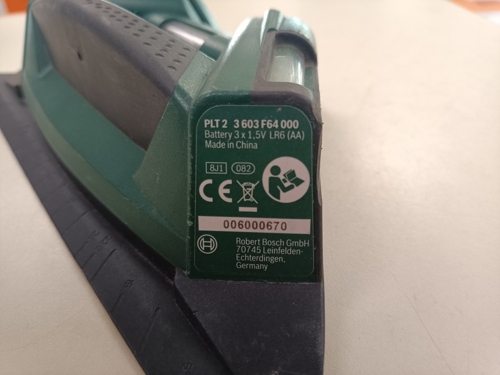 Bosch Линейный лазерный нивелир PCL 10 Б/У уценка