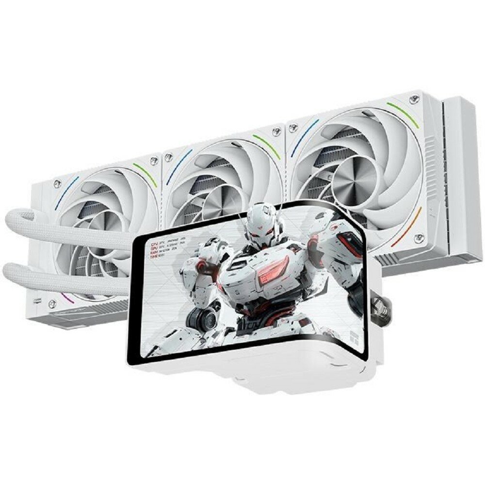 Система водяного охлаждения Wonder Vision 360 Turbo ARGB White Thermalright, 3 х120 мм