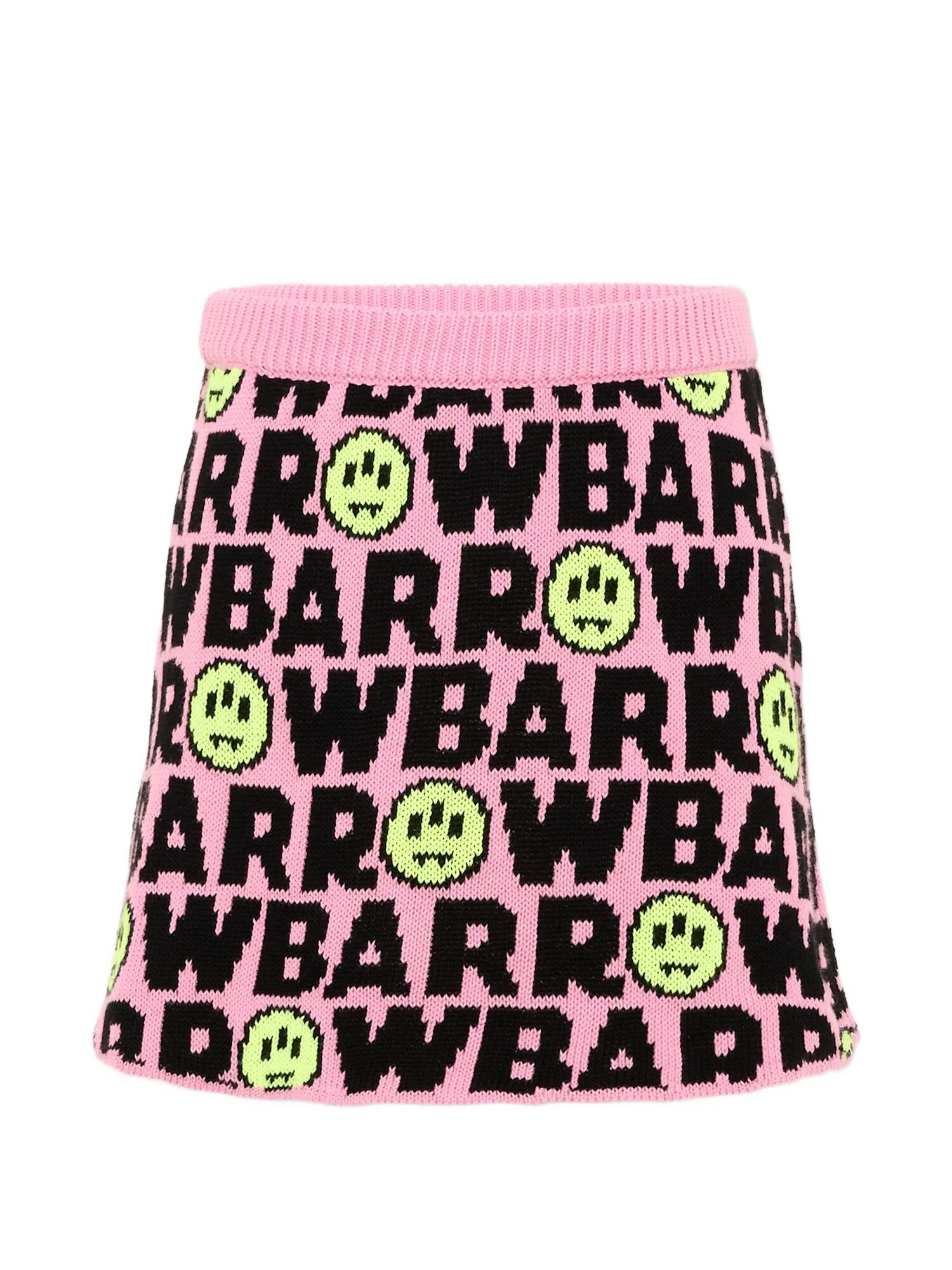 Юбка Logo-intarsia knitted mini skirt