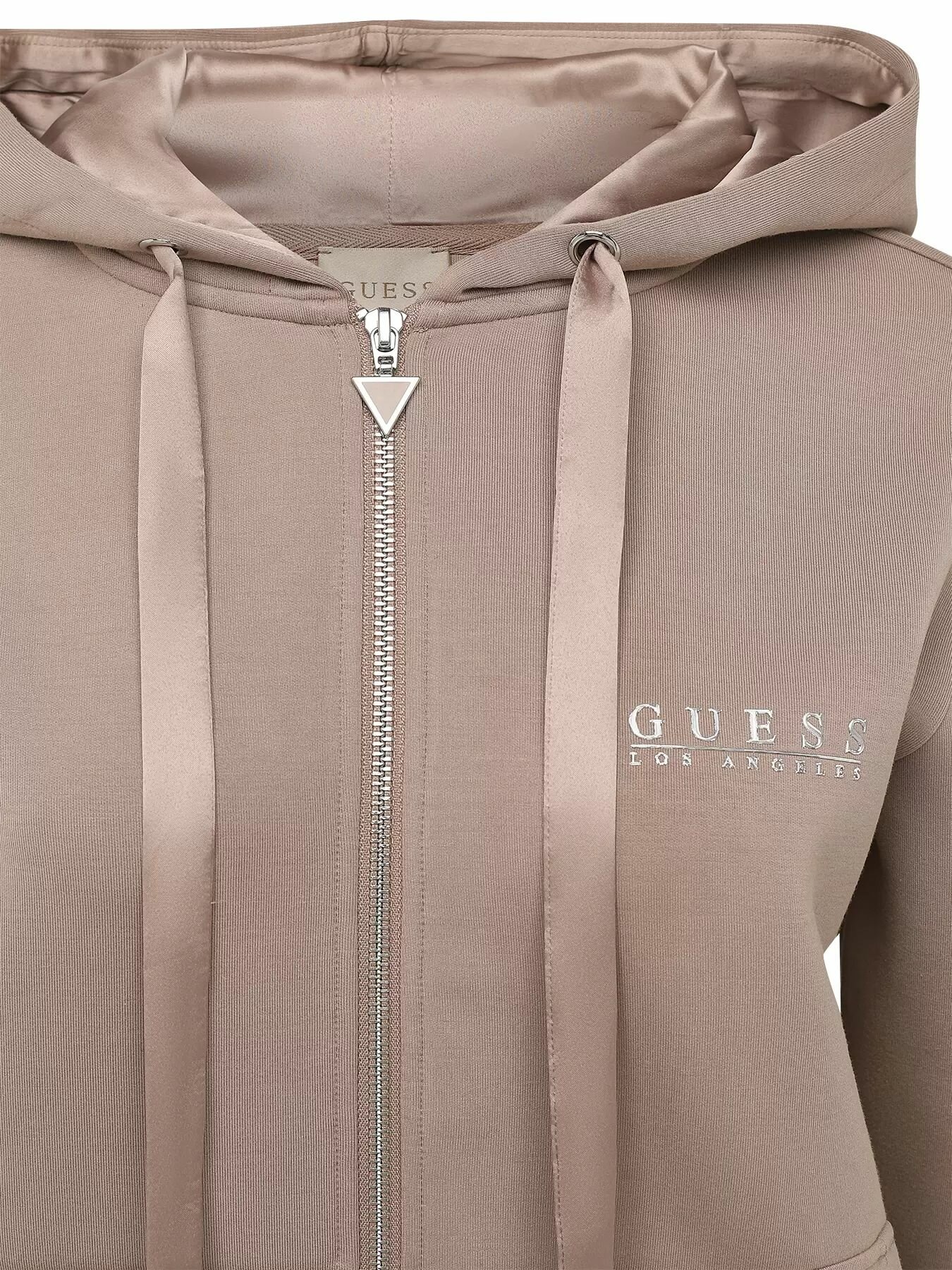 Толстовка GUESS, размер XS, , бежевый — фото 1