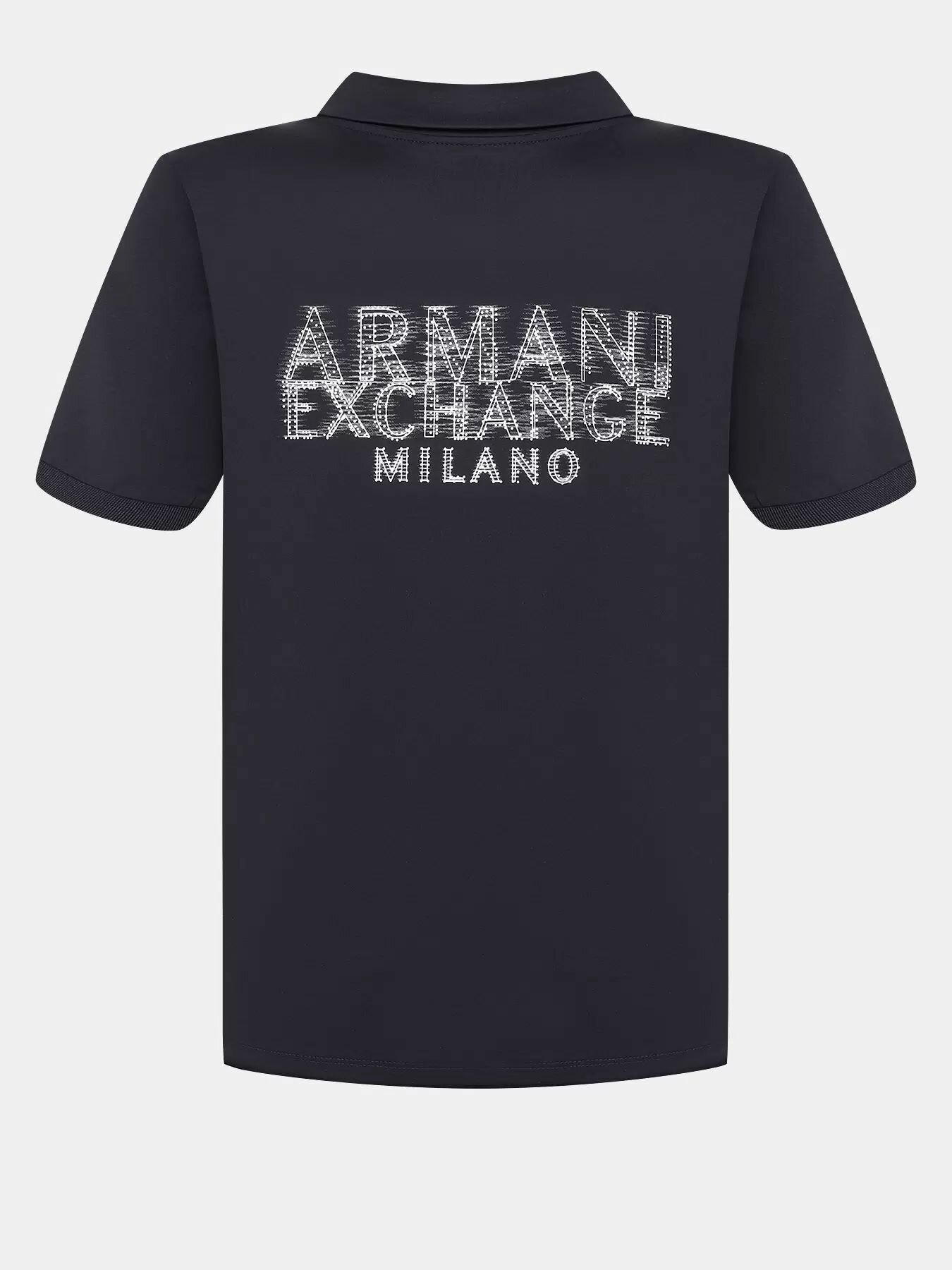 Рубашка Armani Exchange Весна-лето 2025, размер S, темно-синий — фото 1