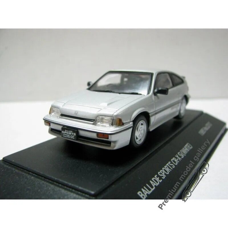 SAPI :43 BALLADE SPORTS CR-X Si (серебристый) 1985 Honda Alloy Model