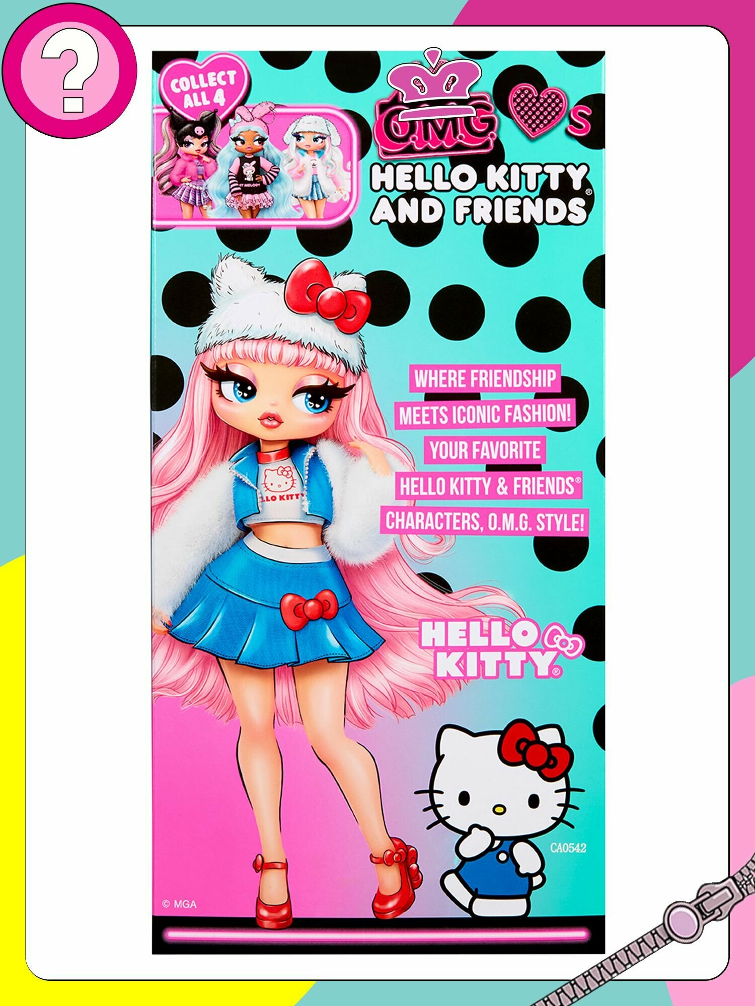 ЛОЛ OMG Кукла-девочка Hello Kitty — фото 1