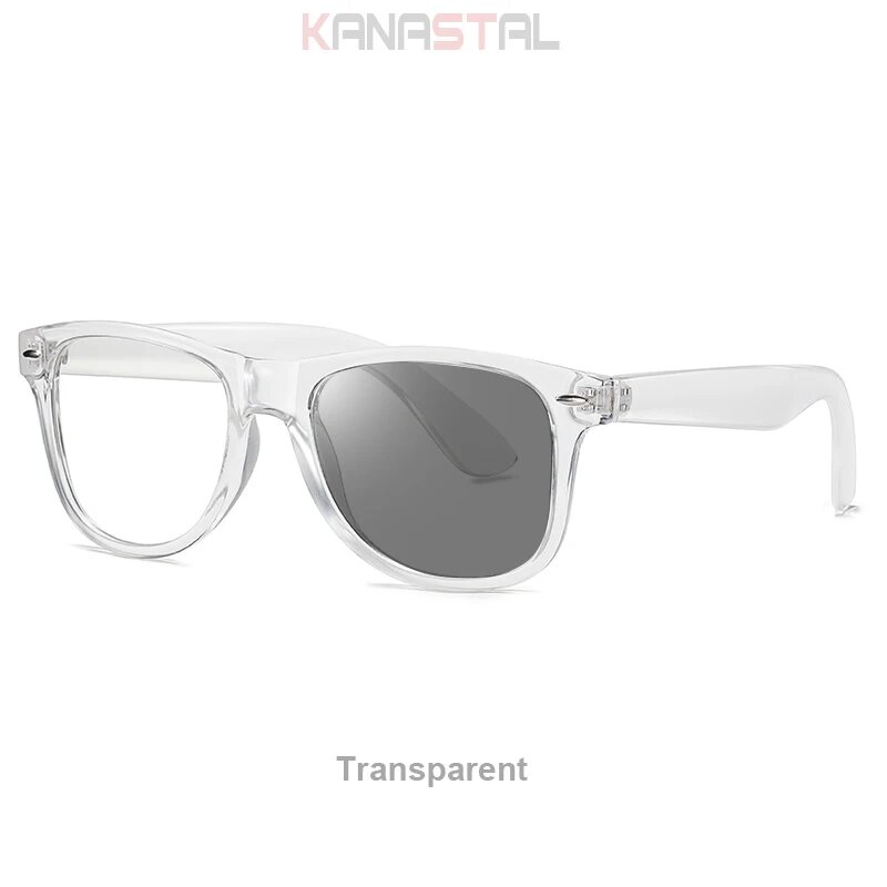 KANASTAL Прозрачные фотохромные очки Unisex, Myopia -2.25