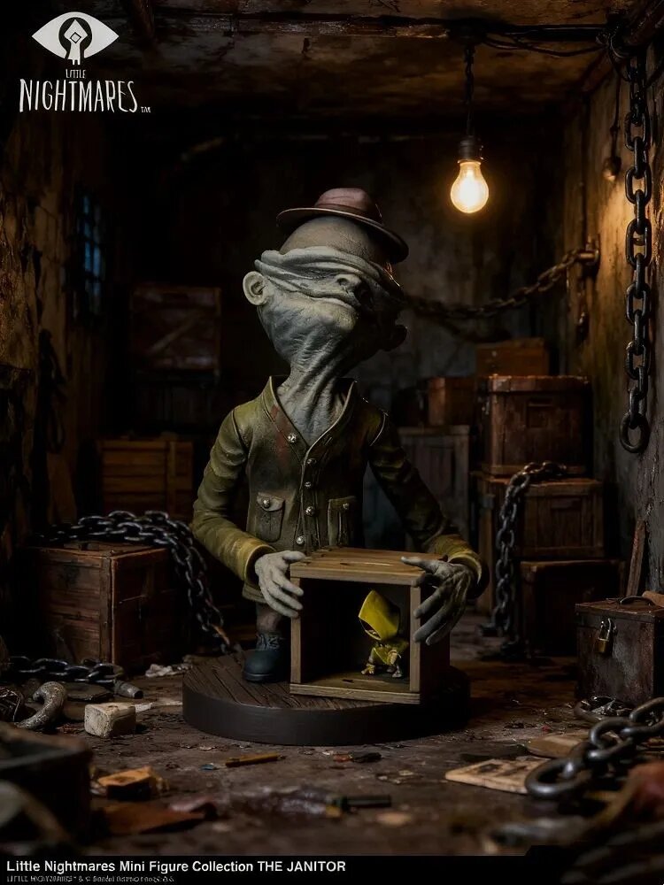 Персонаж аниме Коллекция мини-фигурок Little Nightmares Управляющий 9CM