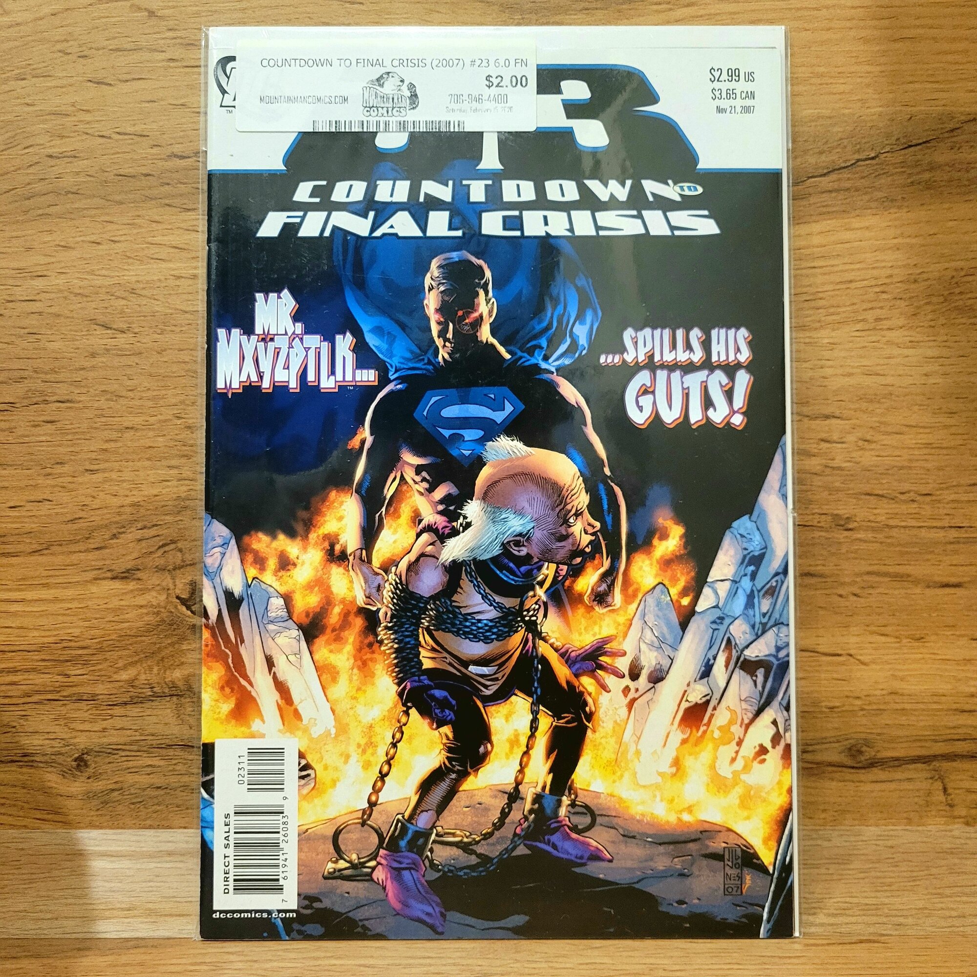 Final Crisis #23. Оригинальный Комикс.