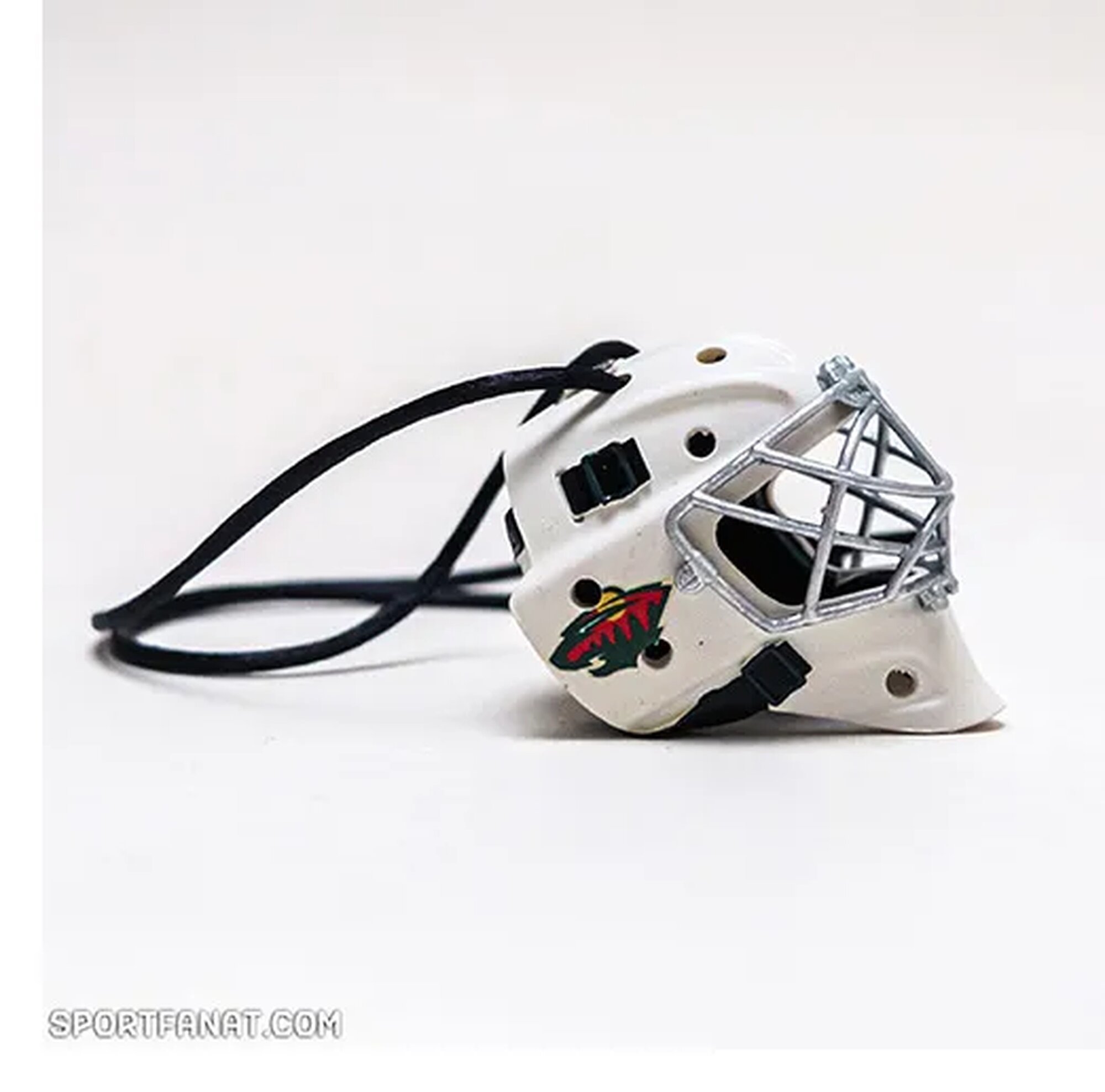 Подвеска в авто вратарский шлем с логотипом NHL Minnesota Wild