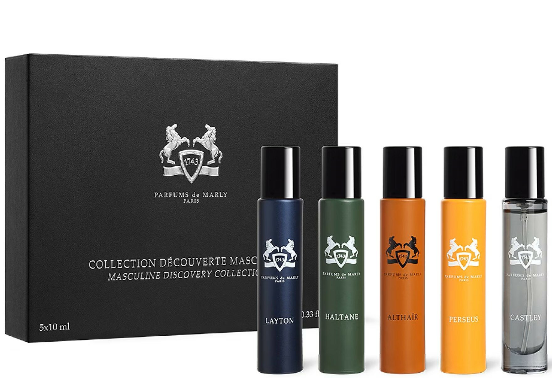 Парфюмерный набор Parfums de Marly "Masculine Discovery Set", мужской, 5 x 10 мл