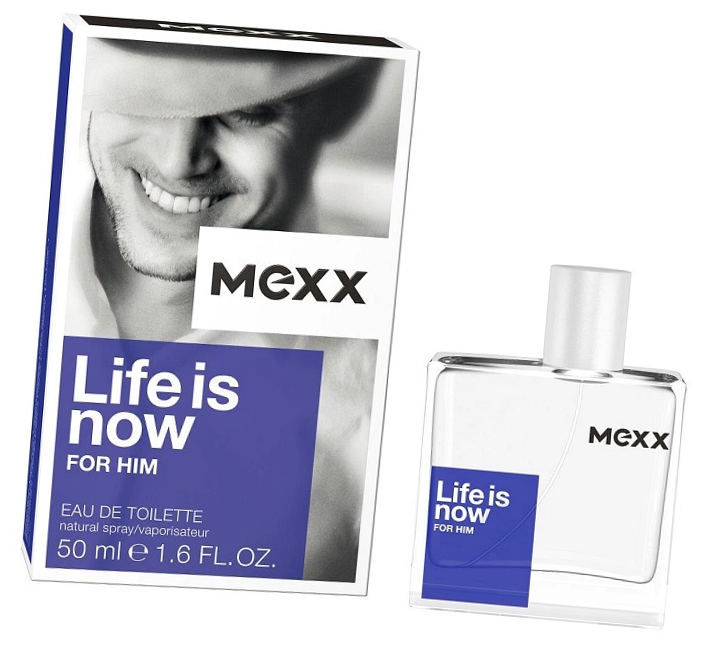 Туалетная вода для мужчин Mexx Life Is Now For Him 30 мл - Мекс Лайф Из Нау Фор Хим