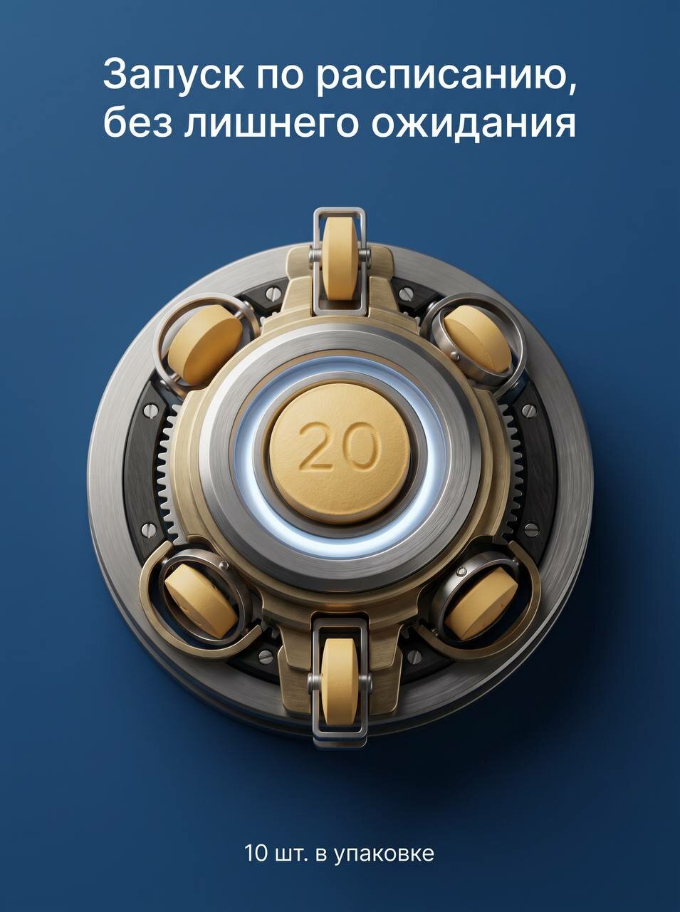 Таблетки Vilitra, эпизодический приём, для взрослых мужчин, 20 мг, 10 шт