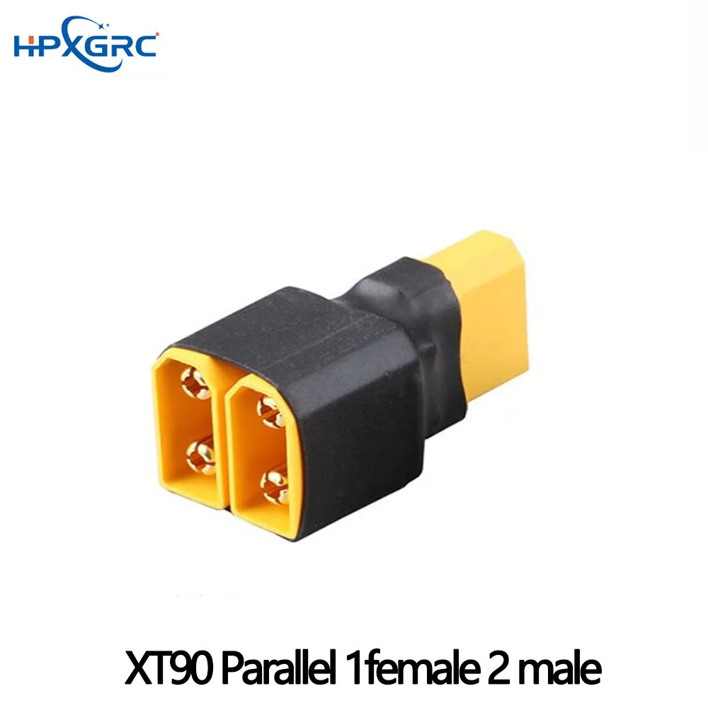 HawkSpeed XT60 T XT90 Параллельный адаптер XT90 Parallel 1F 2M