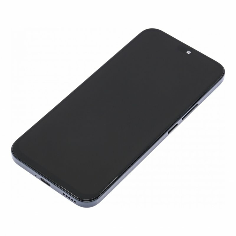 Дисплей для Honor X8c 4G (в сборе с тачскрином) в рамке, черный, AA