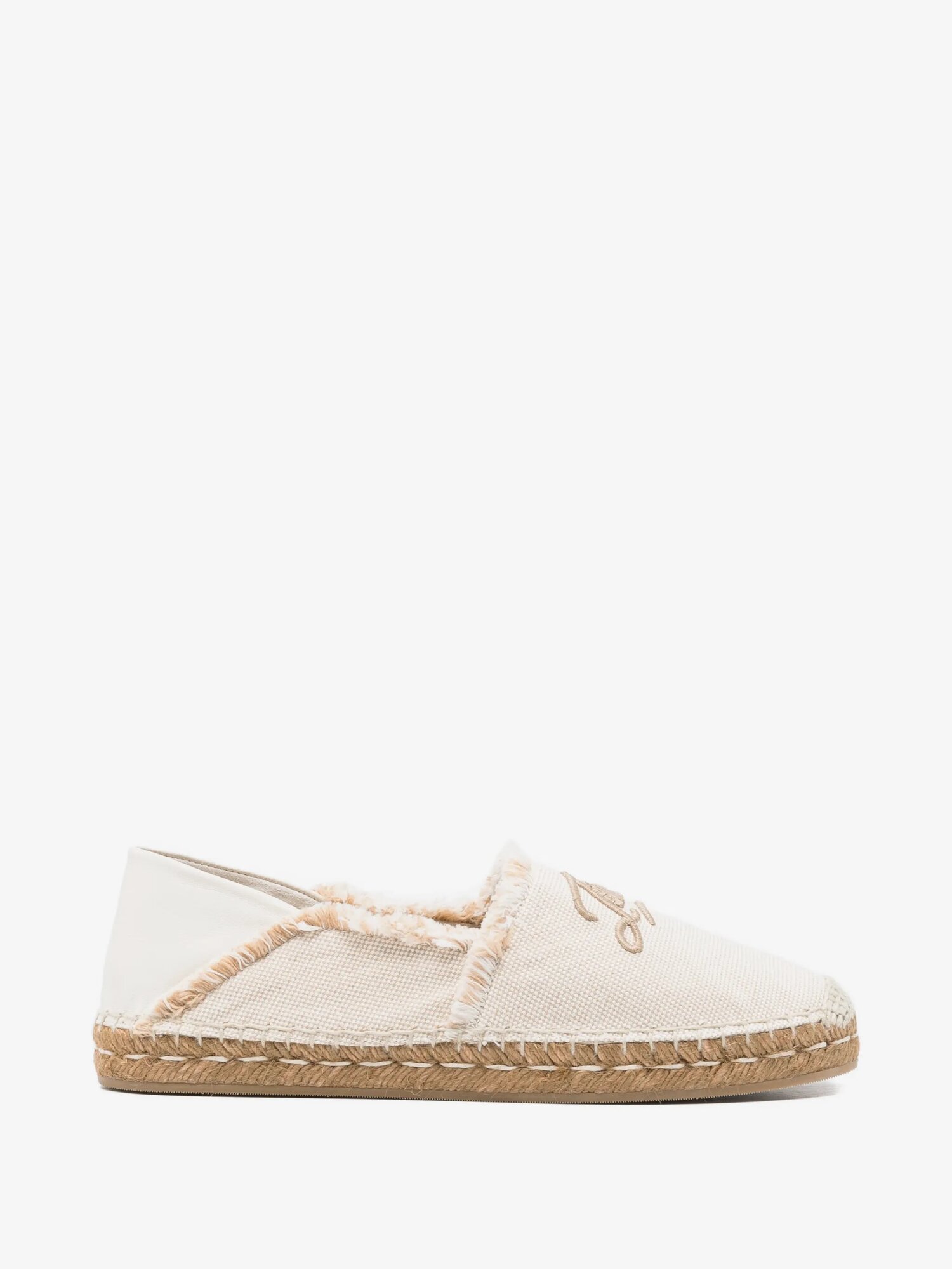 Эспадрильи Embroidery fringed espadrilles