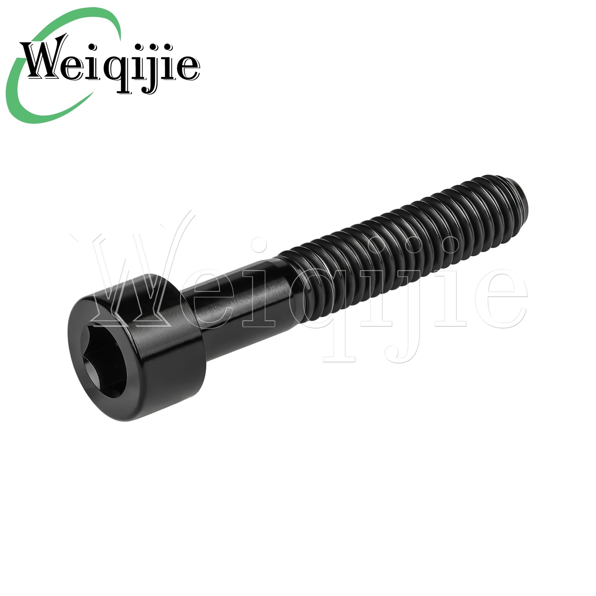 Винты WEIQIJIE титановые M7 M8x15~70 мм М8, Черный, Black, 30mm