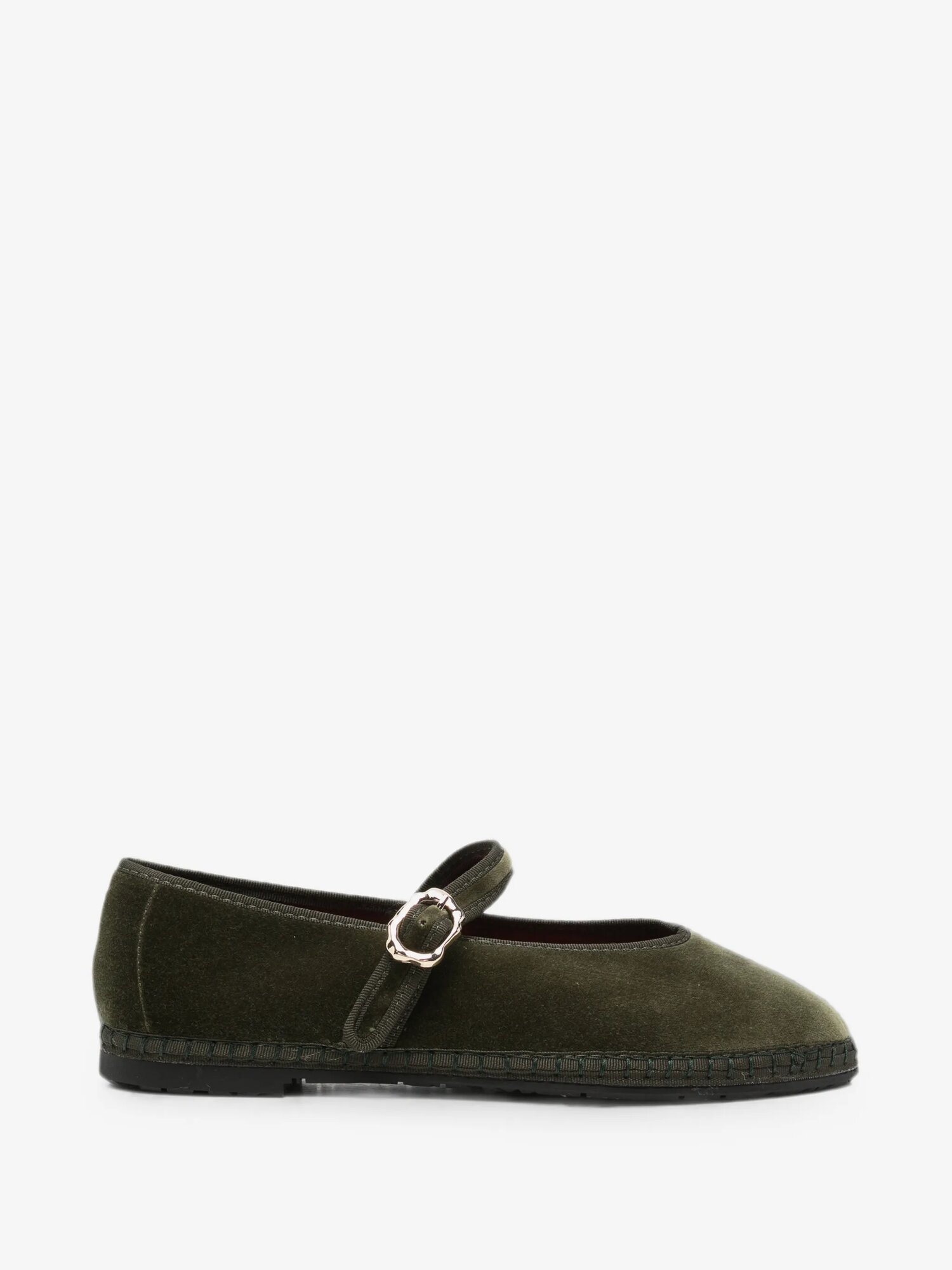 Балетки Pierre velvet ballet flats