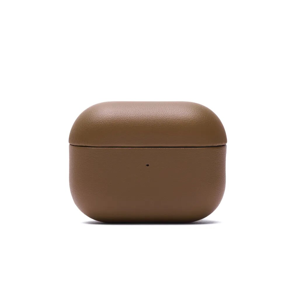 Кожаный чехол для AirPods Pro 2 K-DOO LuxCraft, коричневый