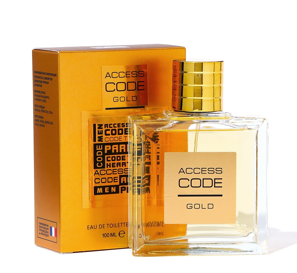Мужской аромат Delta Parfum Access Code Gold 100 мл - Дельта парфюм Аксесс Код Голд