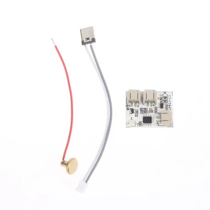 Настольная лампа из бука, 3 уровня яркости, сенсорное управление, USB C, таймер Controller Type C