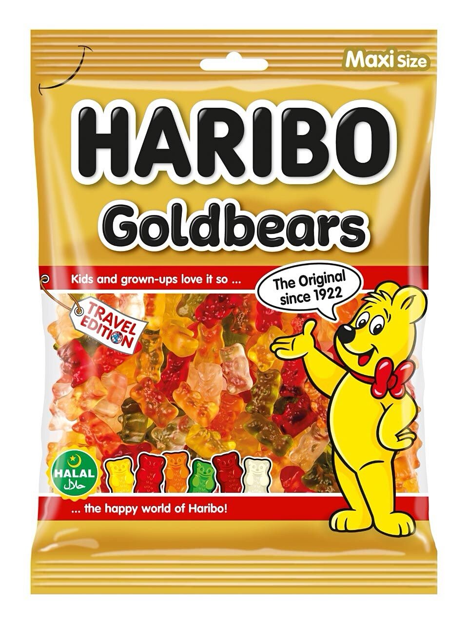 Haribo Goldbears Мармелад жевательный \ Харибо Мишки 80г пакет (Турция)