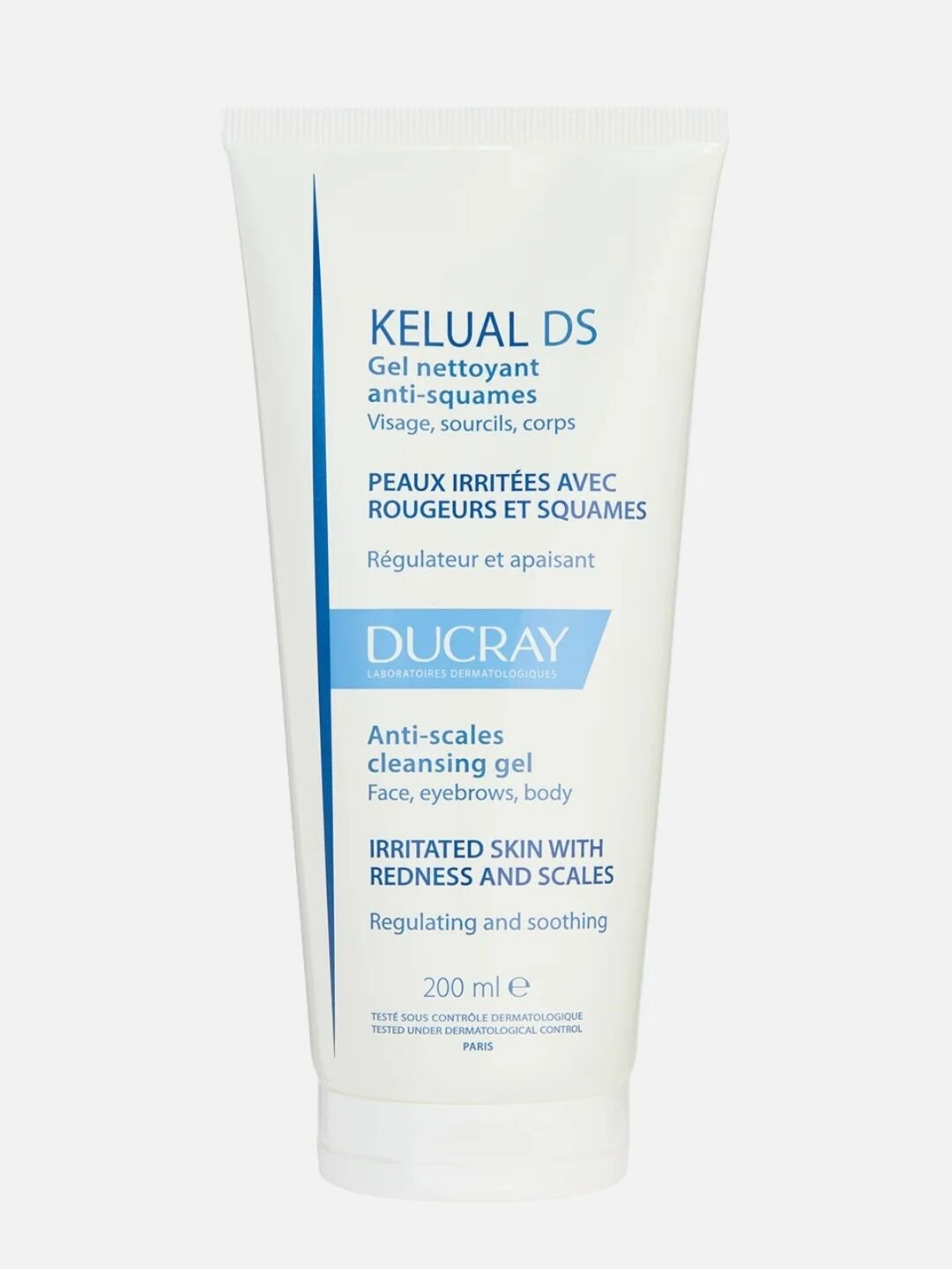 Очищающий гель, снижающий шелушение кожи DUCRAY kelual ds