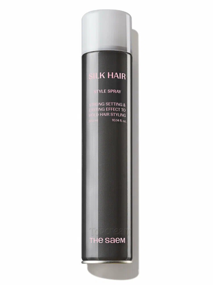 Лак для укладки волос The Saem Silk Hair Style Spray сильной фиксации, 300 мл