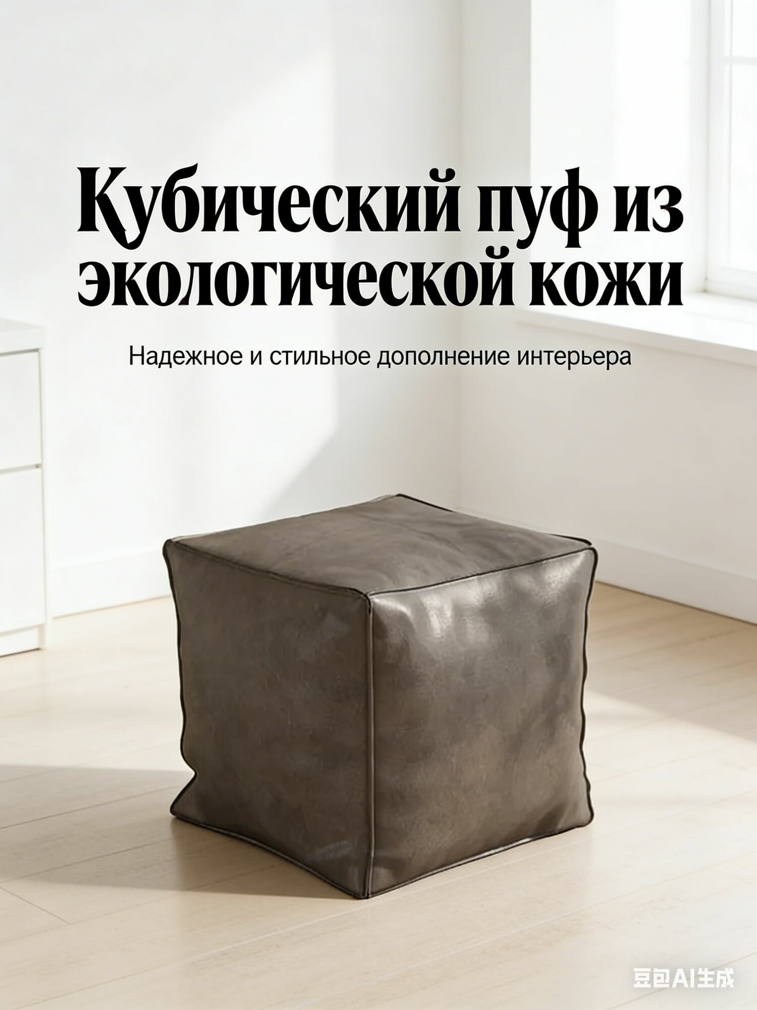 Сундук, ABS пластик, Экокожа, 40.1х40.1х40.1 см квадратный сундук для хранения сундук куб