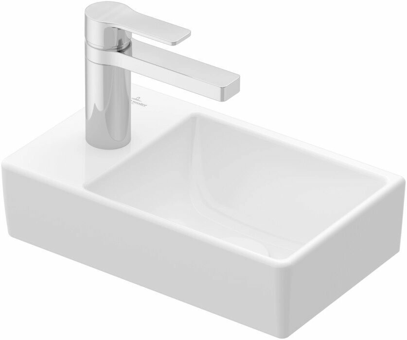 Раковины Villeroy & Boch Avento 43003R01 подвесная/мебельная, 36x22xh11см, альпийский белый