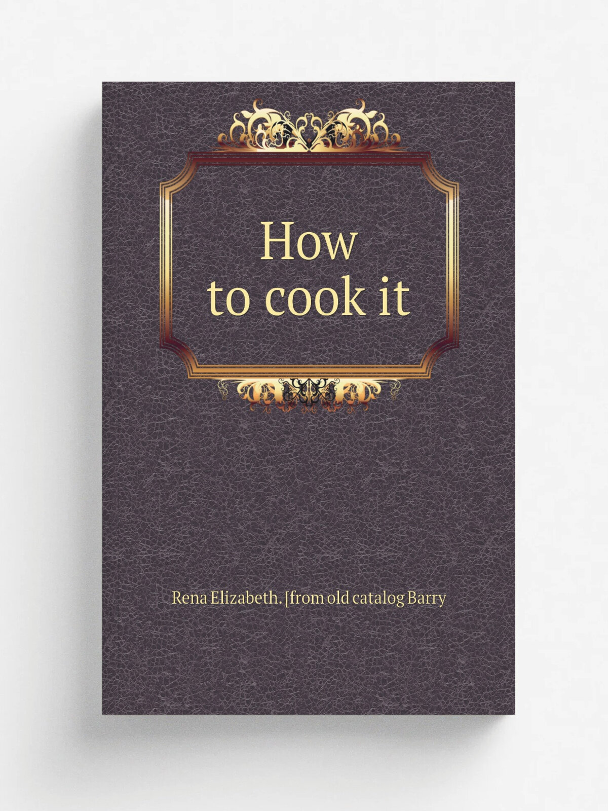 How to cook it