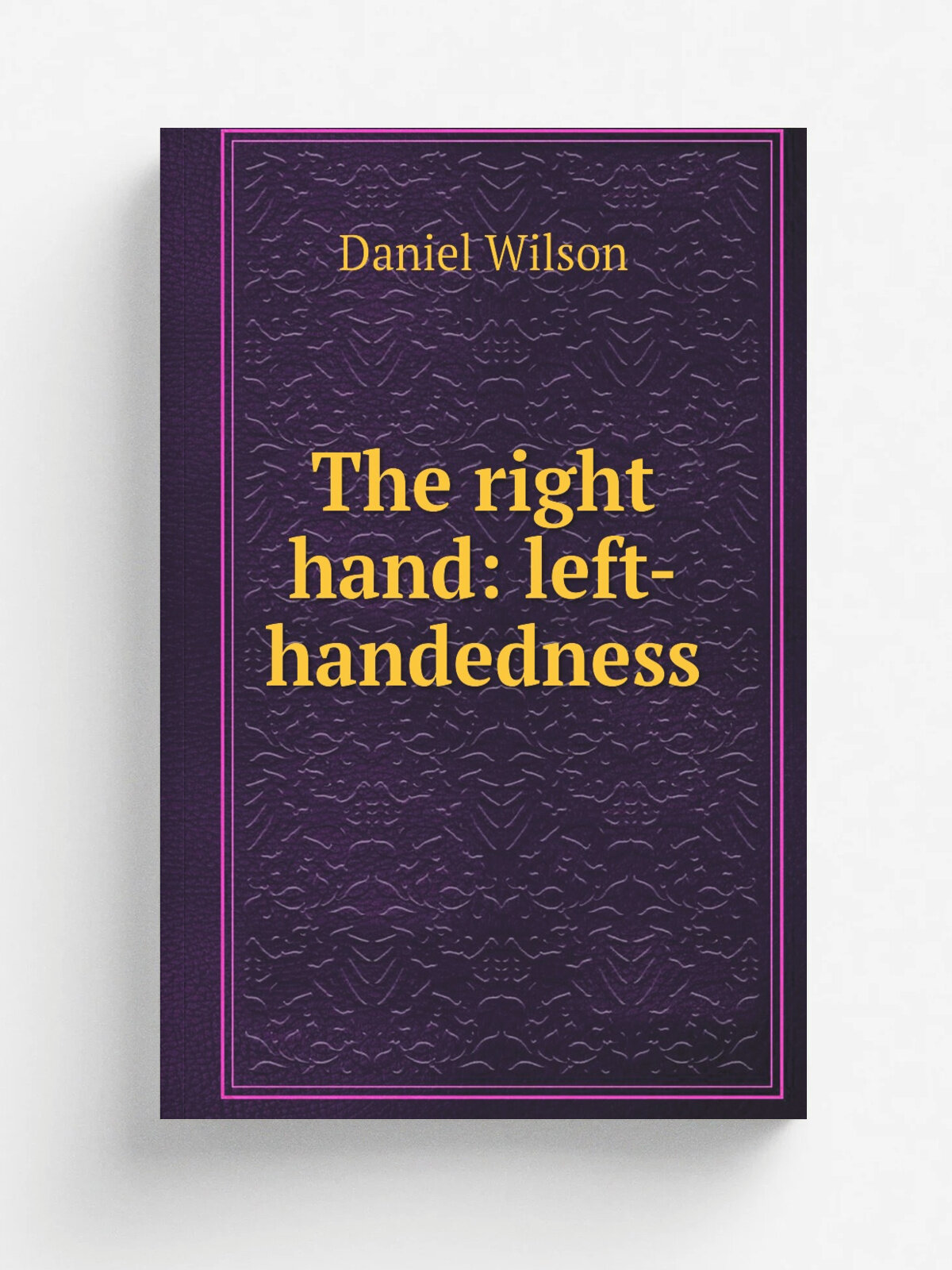 The right hand: left-handedness
