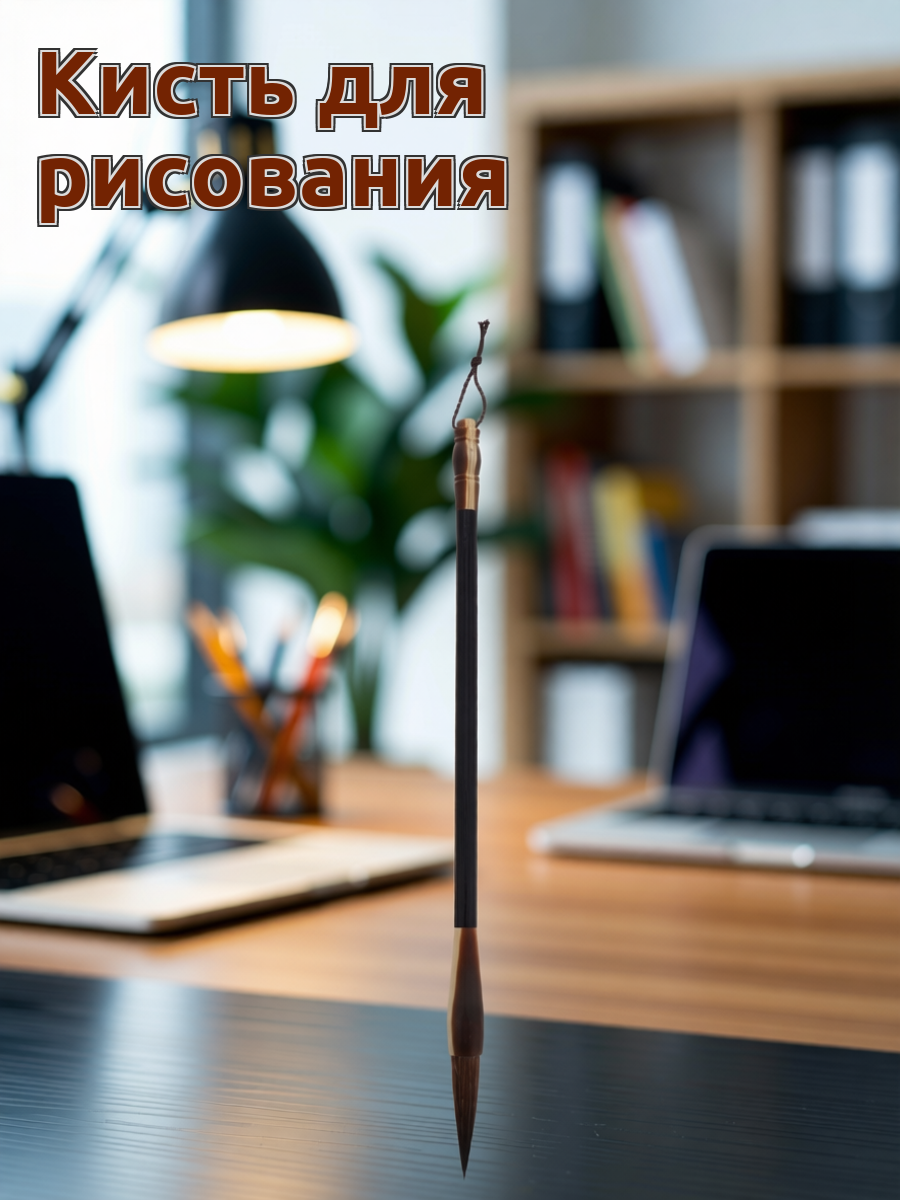 Набор Для Каллиграфии Среднего Размера Из Мультицветной Поделочной Деревянной Ручки Для Начинающих 30.50X1.50X1.50Cm