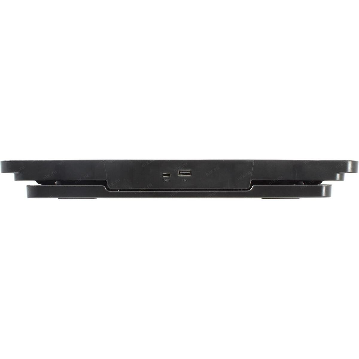 Digma D-NCP170-2X110RGB NoteBook Cooler (28дБ, 1000об/мин, 2xUSB2.0, USB питание) 2071669 — фото 1