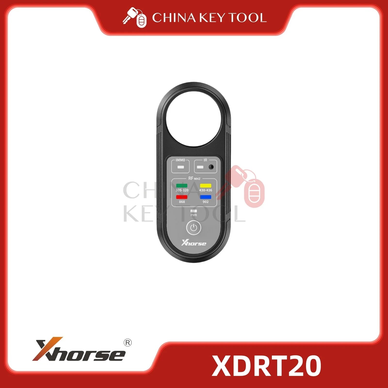 Xhorse XDRT20 Удаленный частотный тестер V2 с поддержкой 315 МГц, 433 МГц, 868 МГц, 902 МГц