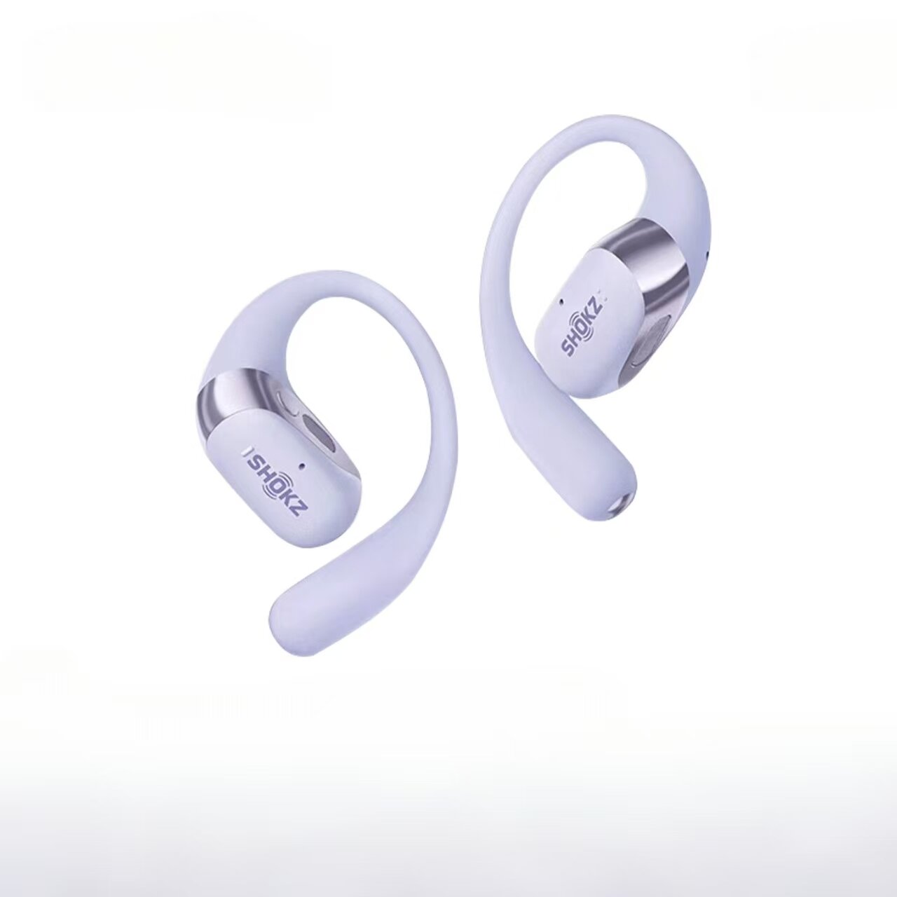 Беспроводные открытые наушники‑подвесы SHOKZ OpenFit 2+ (T921), с креплением на ухе, Bluetooth 5.4, фиолетовый цвет
