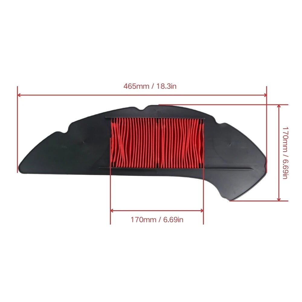 Воздушный фильтр мотоцикла для Yamaha NMAX125 NMAX155 NMAX 155 2020-2024, аксессуары для мотоциклов, воздушный фильтр двигателя