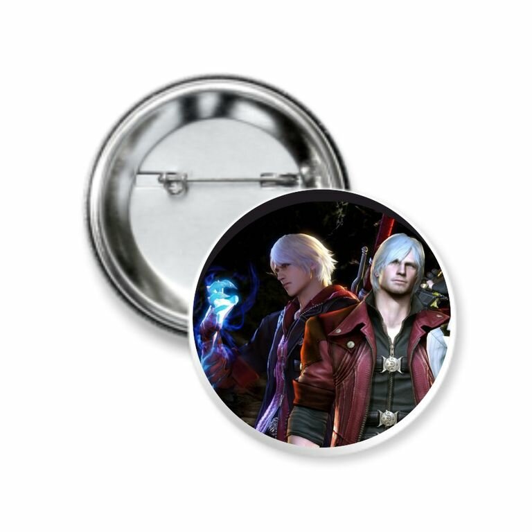 Значок закатной Dmc, Devil May Cry, Девил Май Край №10