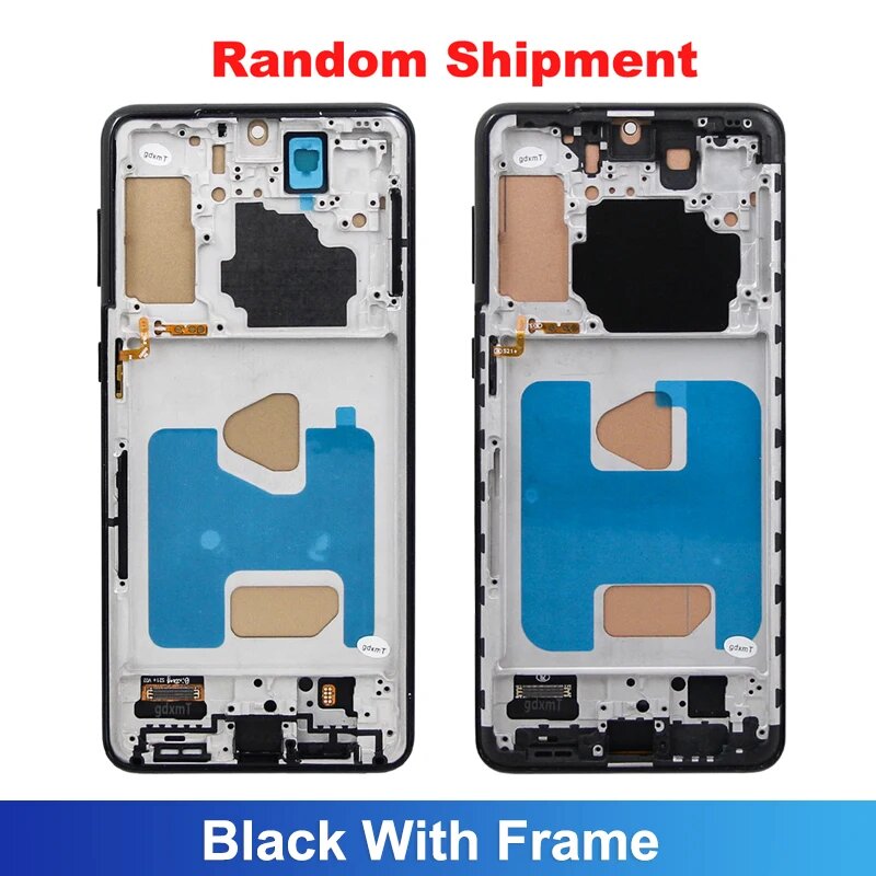 Дисплейный модуль (LCD+тачскрин) для Samsung S21 Plus 5G (G996B, G996U, G996W) – Black With Frame