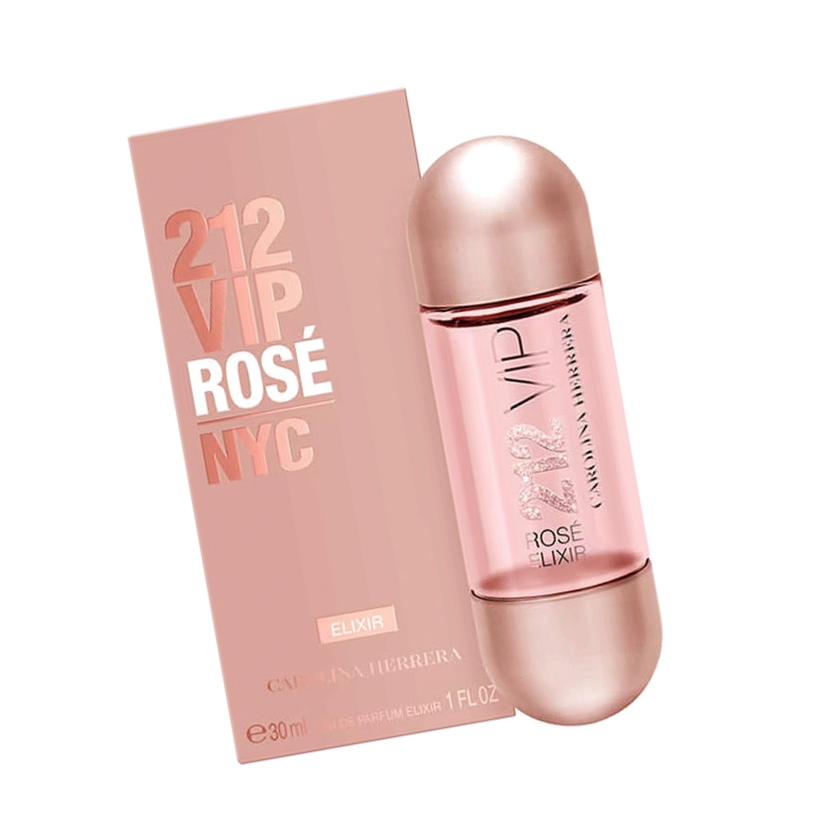 Парфюм для женщин Carolina Herrera 212 VIP Rose Elixir 30 мл / 212 Вип Роуз Эликсир