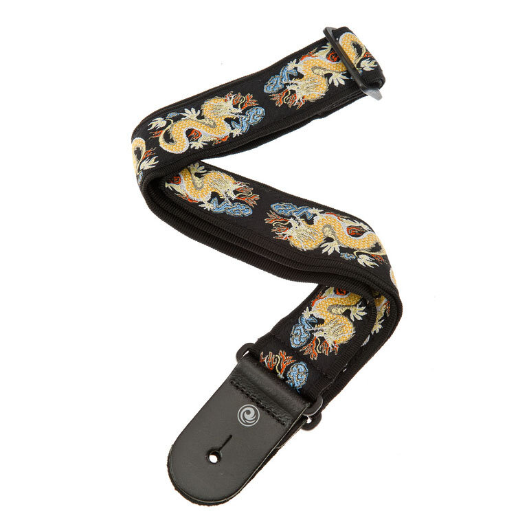 Гитарный ремень Planet Waves 50F08 Waves Woven Dragon
