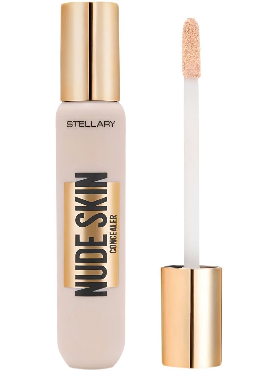 Консилер кремовый STELLARY Nude Skin увлажняющий, тон 01слоновая кость, 3 мл