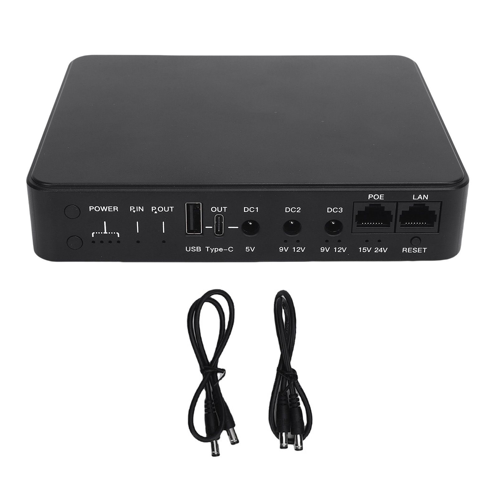 Источник бесперебойного питания 18000 мАч с 6 портами DC5V 9V 12V POE 15V 24V USB Type C 5V для маршрутизаторов и сетевых устройств