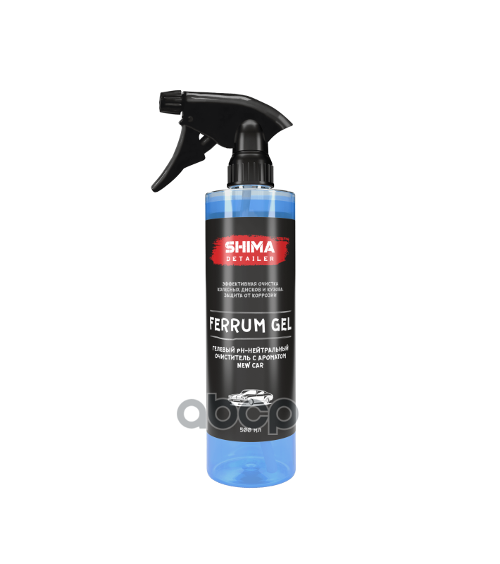SHIMA DETAILER "FERRUM GEL" NEW CAR 500 мл. Гелевый pH-нейтральный очиститель с ароматом новой машины SHIMA арт. 4634444150951