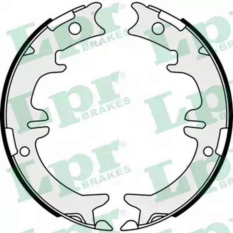Колодки ст. торм. LEXUS GS 93-05/IS 01-/LS 94-/TOYOTA AVENSIS VERSO 01-/RAV4 II LPR 08340
