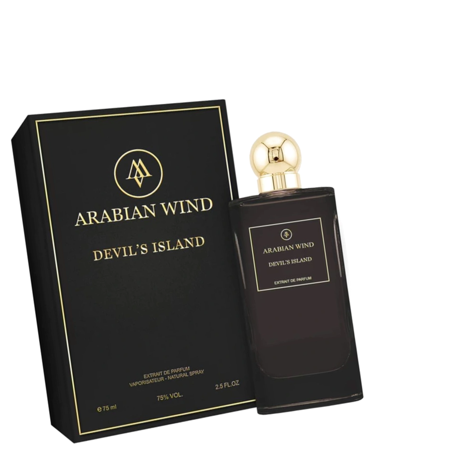 Парфюм Arabian Wind Devils Island 75 мл унисекс / Арабиан Винд Девилс Исланд