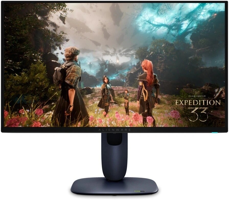Монитор Монитор Dell 27" Alienware AW2725Q черный QD OLED LED 16:9 HDMI матовая HAS Piv 250cd 178гр/178гр 3840x2160 240Hz FreeSync Premium Pro DP 4K USB 6.79кг